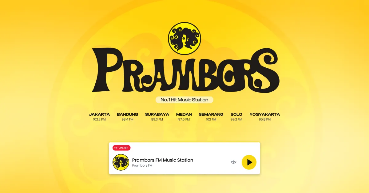 Prambors FM - Indonesia No. 1 Hit Music Station Indonesia | Live ...